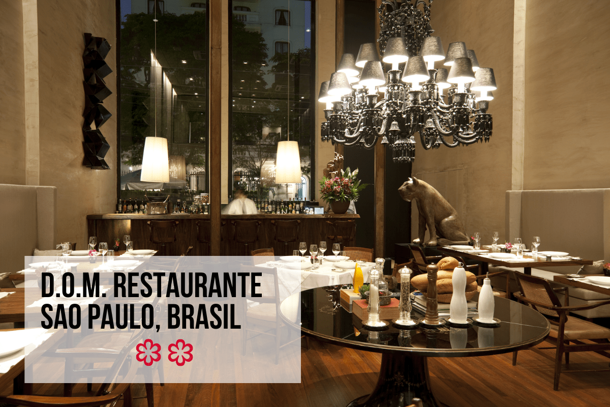 My Review of Two Michelin Star Restaurant DOM Restaurante (D.O.M ...
