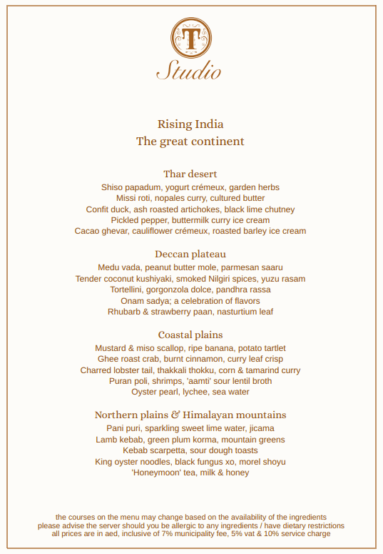 My Review of Two Michelin Star Restaurant Tresind Studio - Stitched To ...